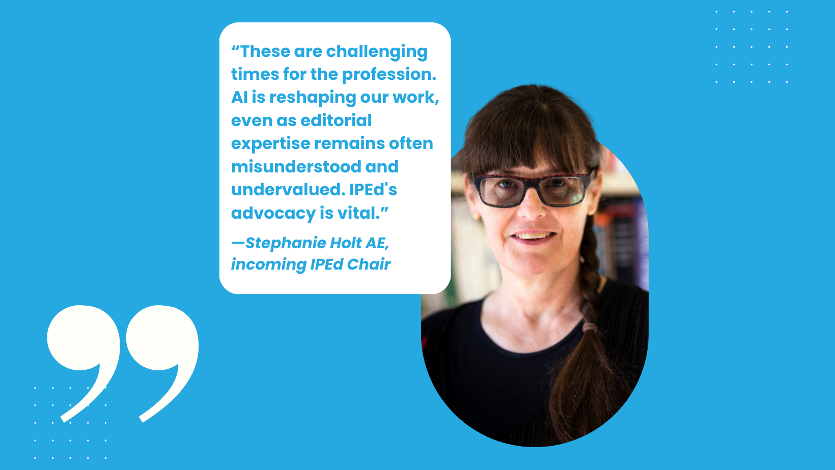 Institute of Professional Editors welcomes new Chair - Institute of ...